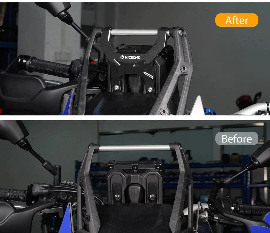 Fin des oscillations du support instable du cockpit du Tenere 700